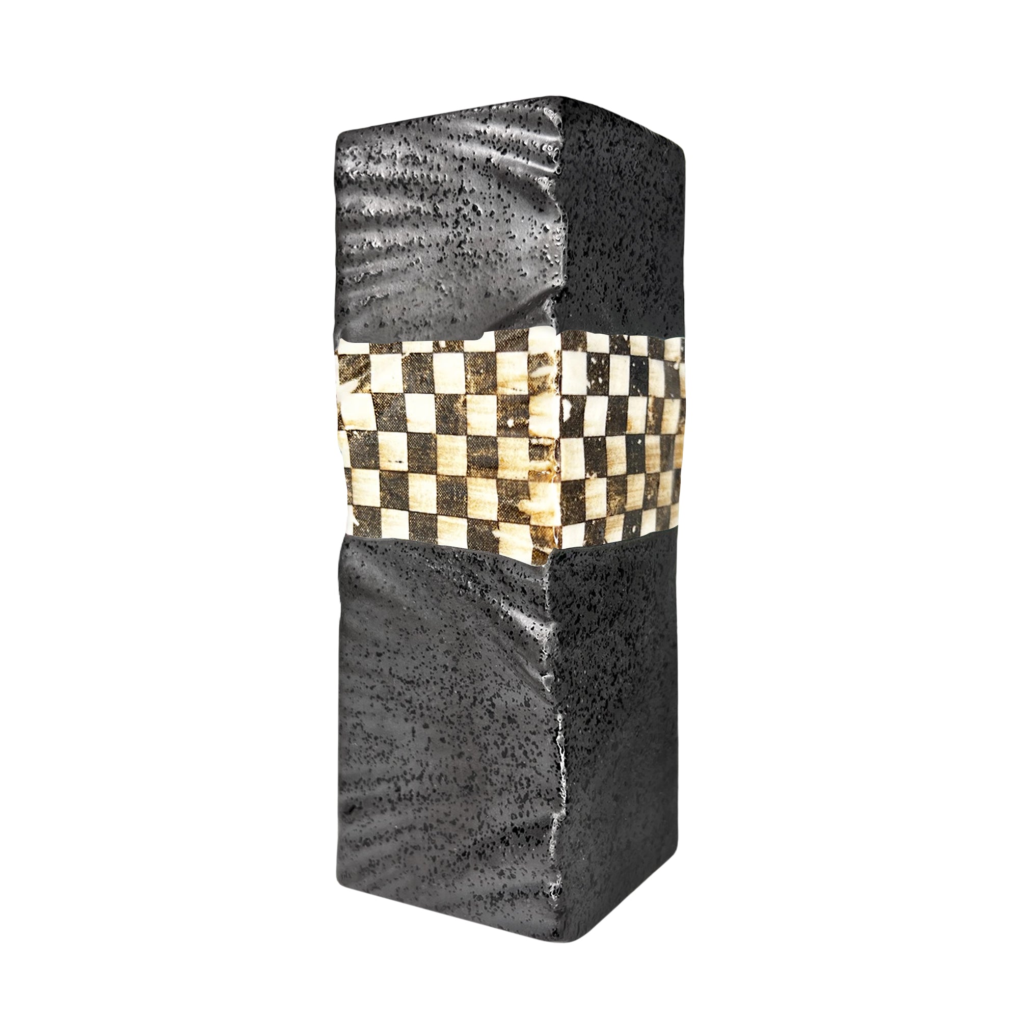 Japanese Copper Plate Style Lattice Matte Black – Gokan