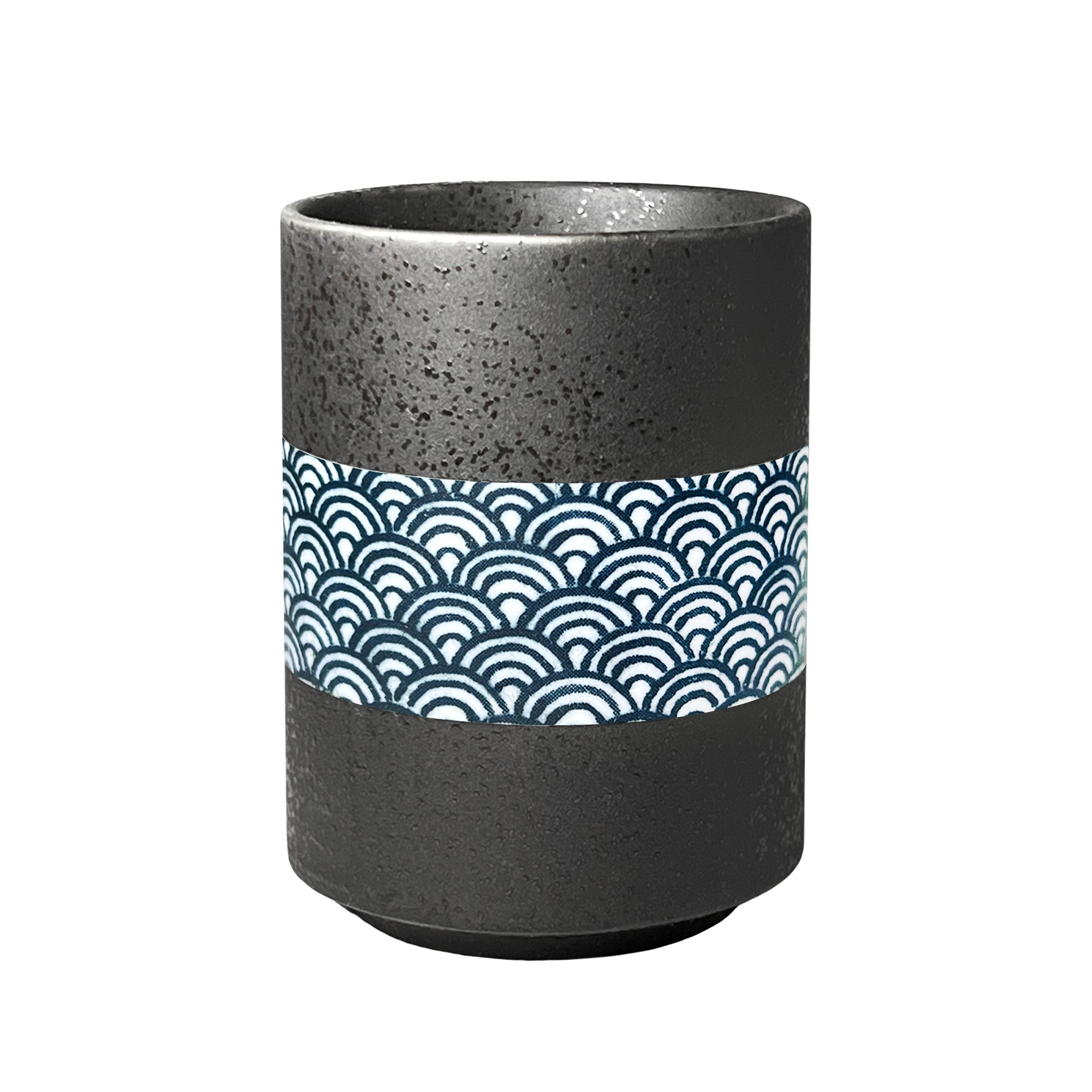Japanese Ceramic Tea Cup Waves 250ml – Gokan