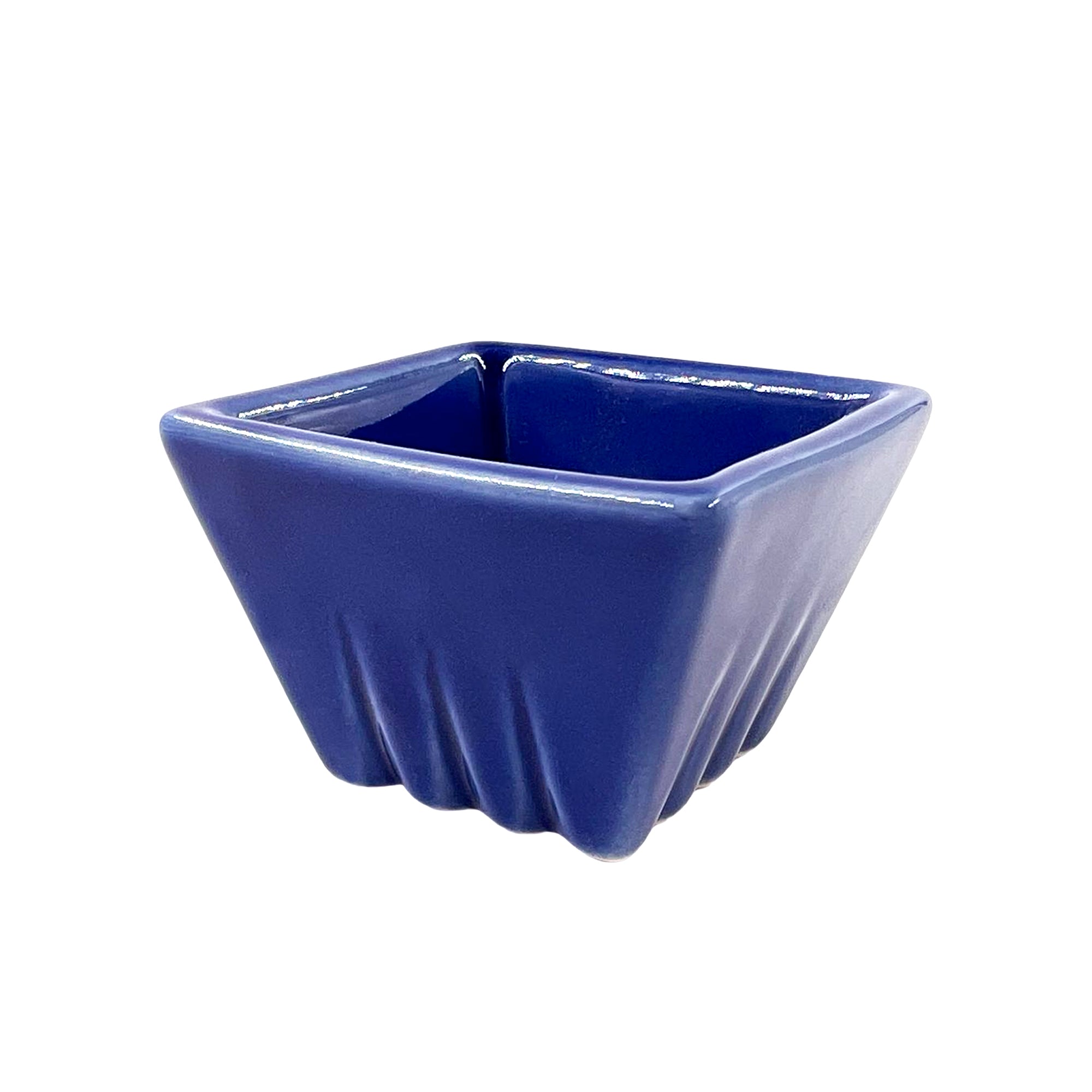 Japanese Deep Sauce Dish 5.5cm Square Deep Blue – Gokan
