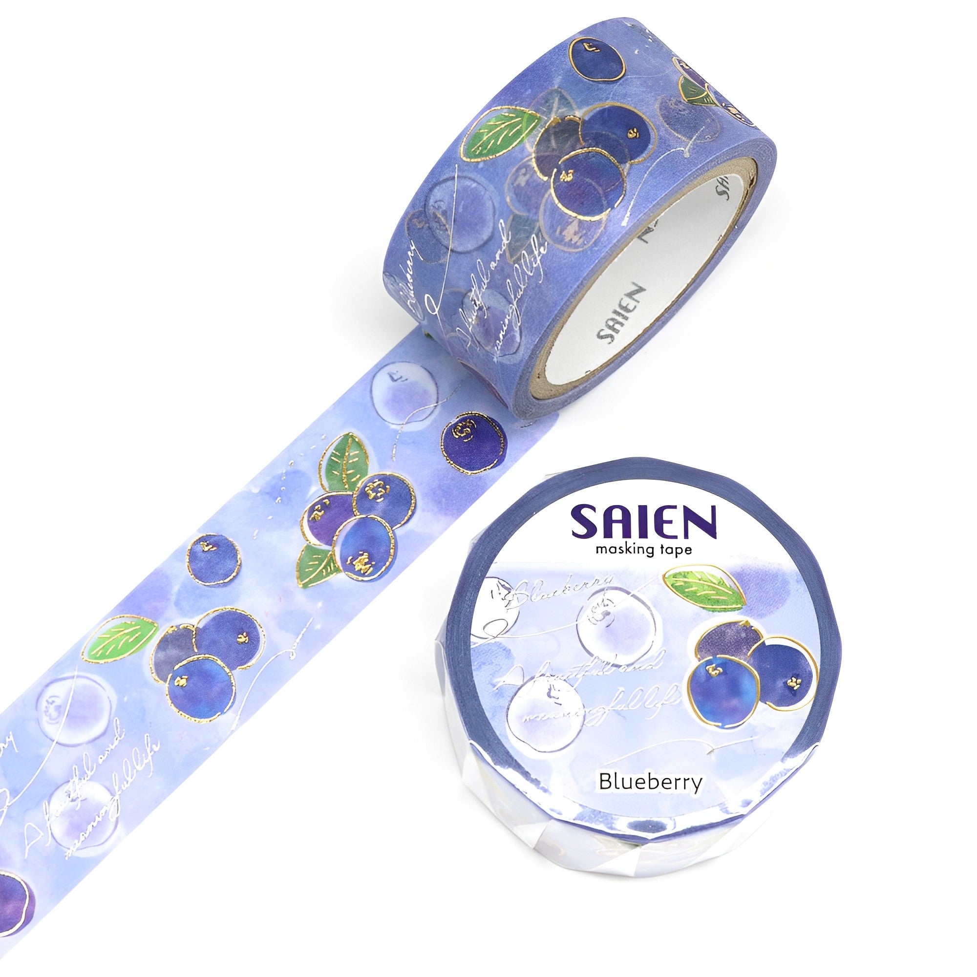 Saien Masking Tape Series Fruit Time Blueberry – Gokan