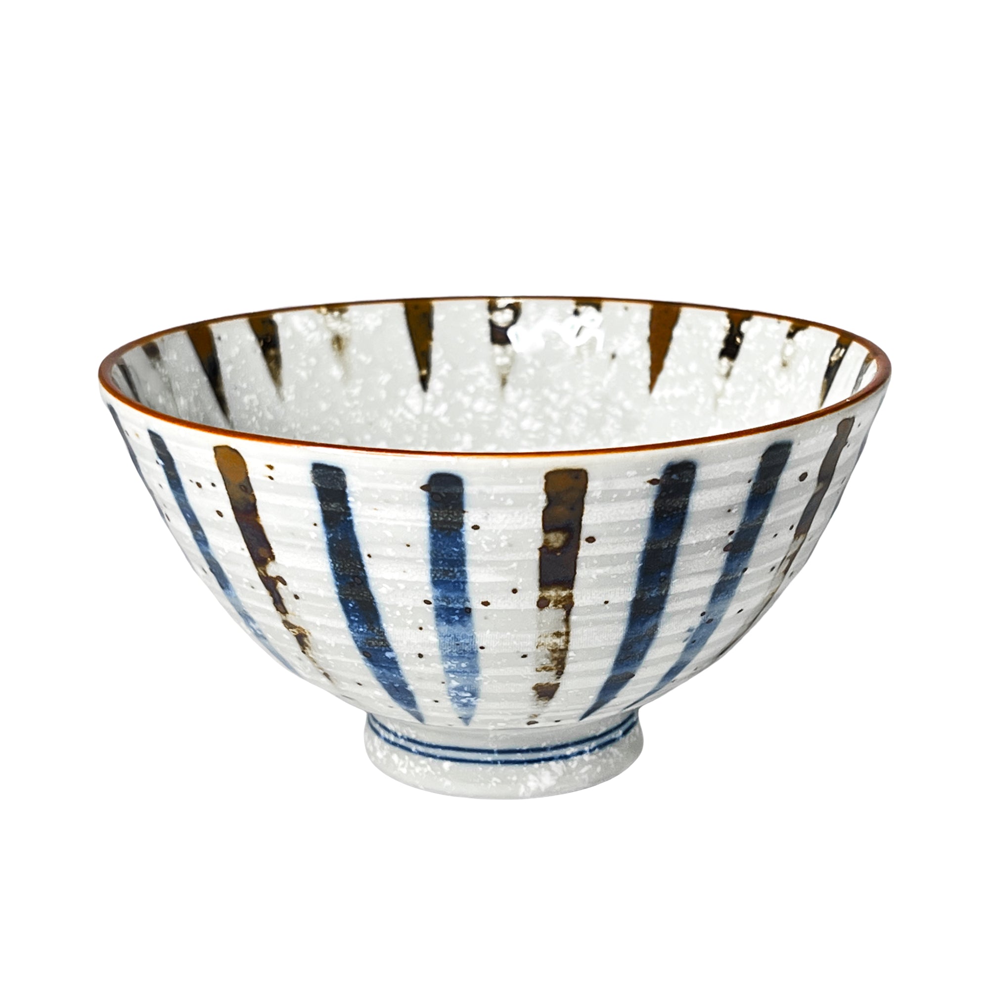 Japanese Ceramic Rice Bowl 12.5cm Tokusa – Gokan