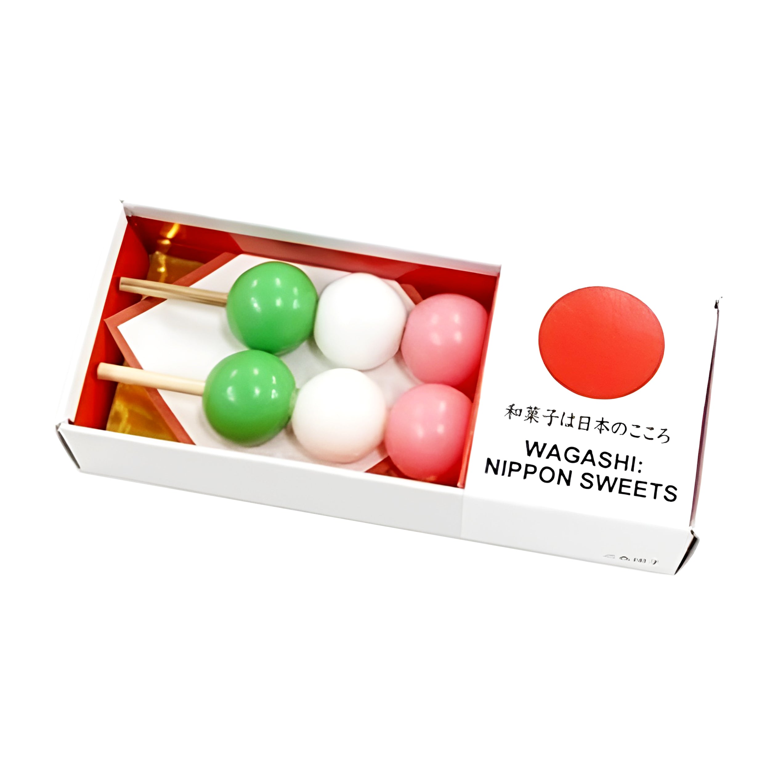 Japanese Confectionery Magnets Three-colour Dango (Pack Of 2) – Gokan