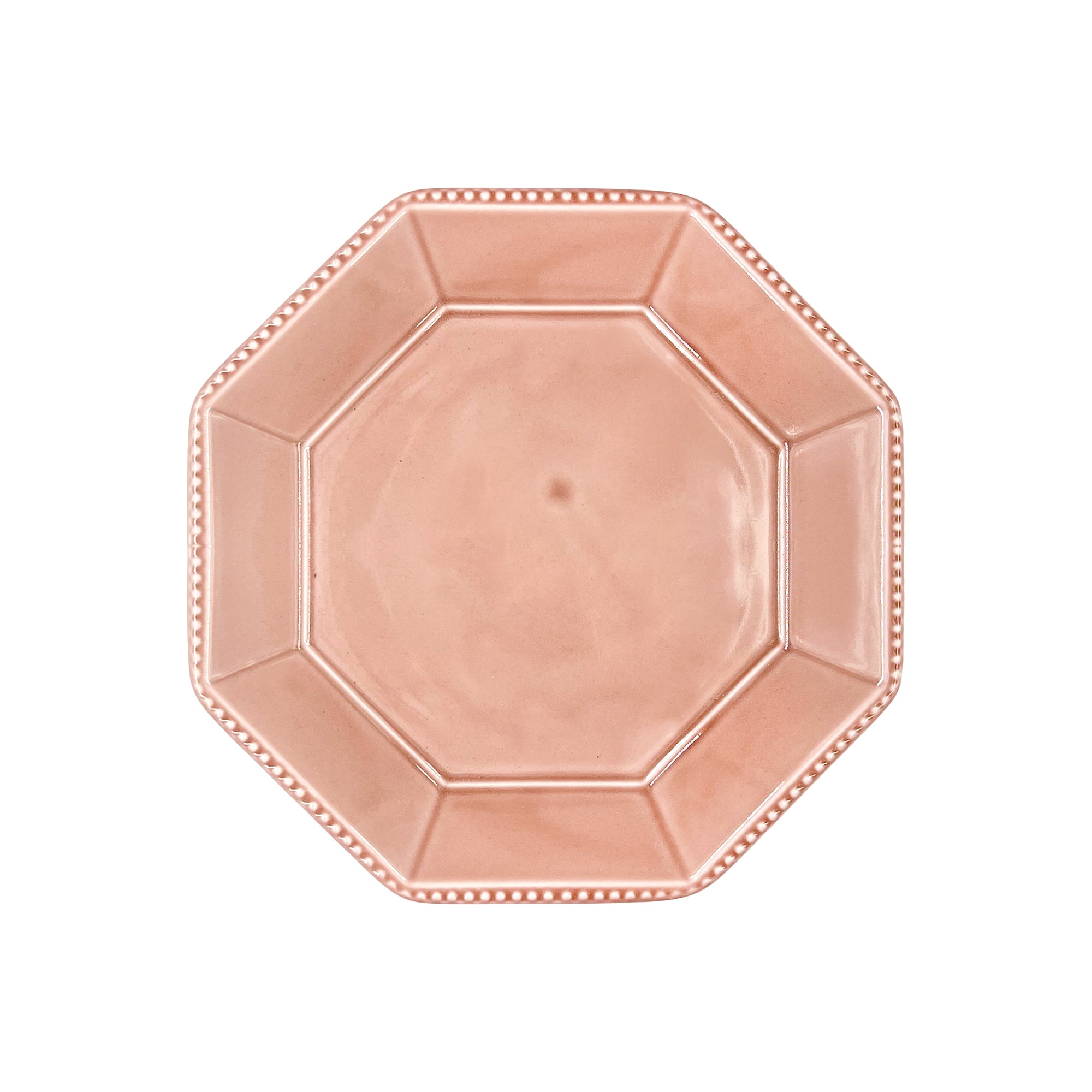 Minorutouki Mino Ware "Amy" Octagonal Serving Plate Pink 22cm – Gokan